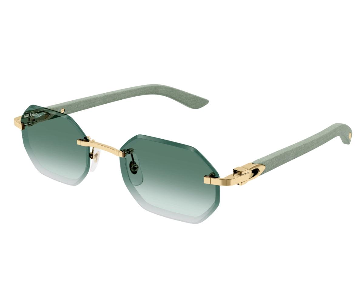 Buy Cartier Sunglasses 0439S 004 54 | GEM OPTICIANS – GEM Opticians
