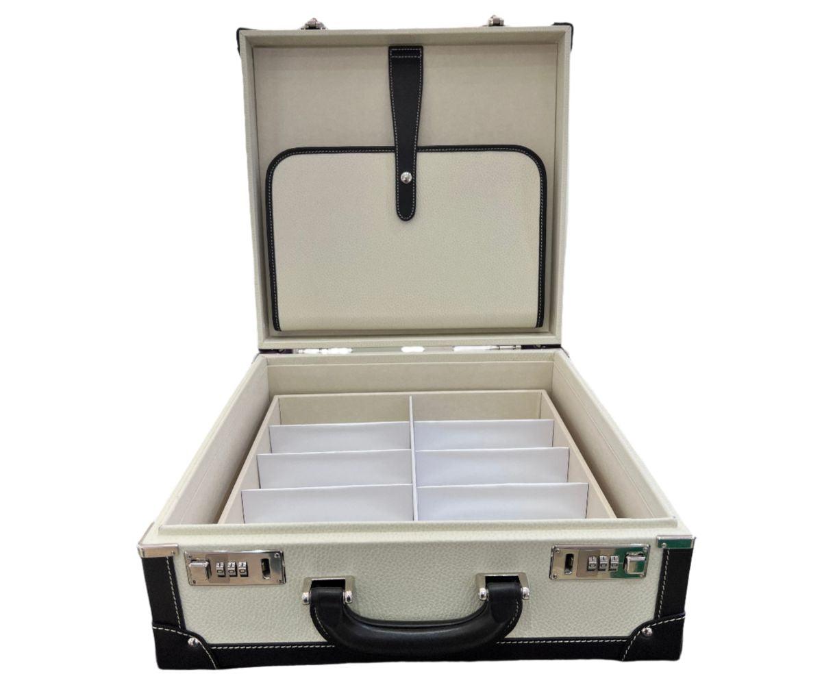 Maybach Eyewear Case - Ivory & Brown – GEM Opticians