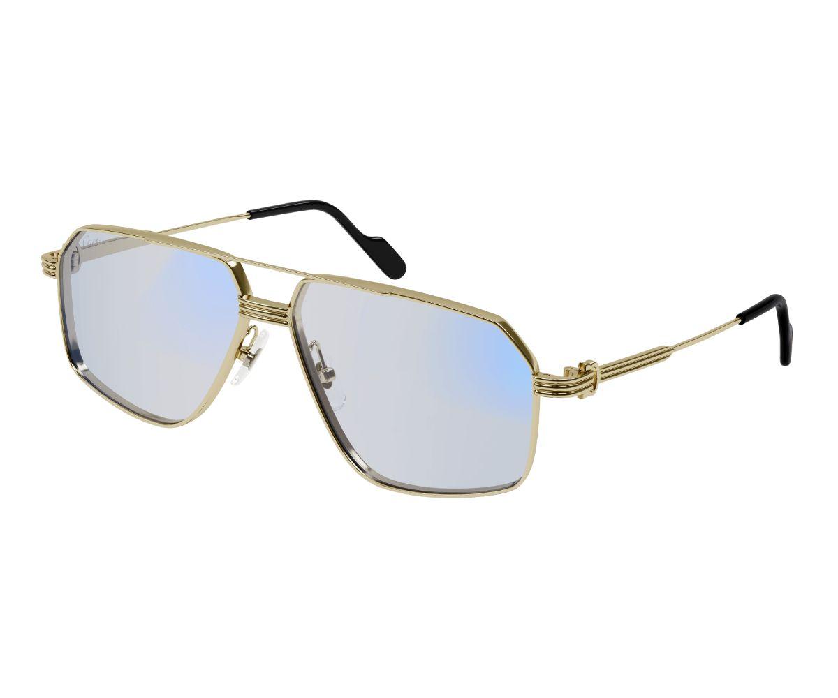 Buy Cartier Sunglasses 0270S 009 58 | GEM OPTICIANS – GEM Opticians