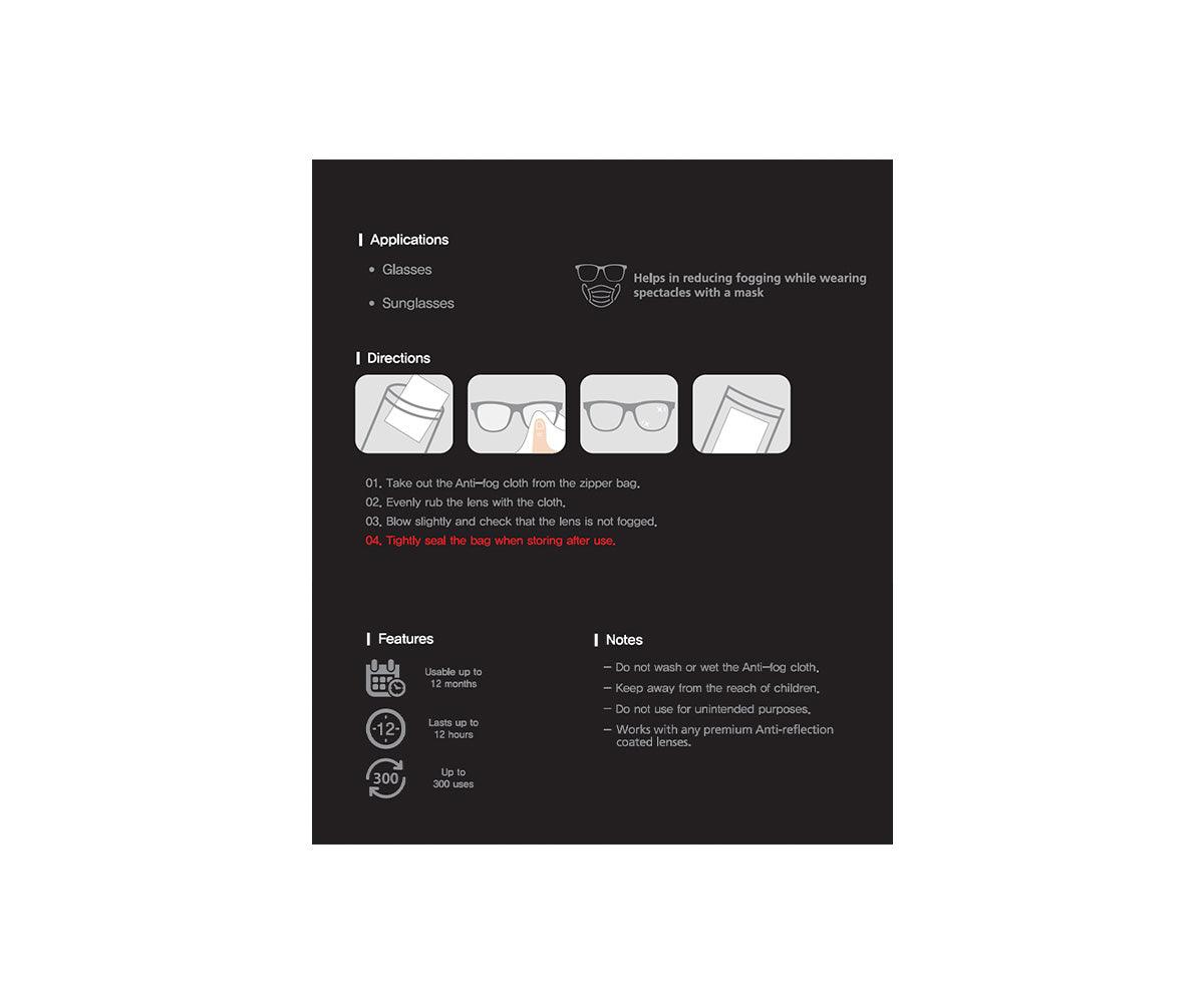 Anti-fog cloth – GEM Opticians